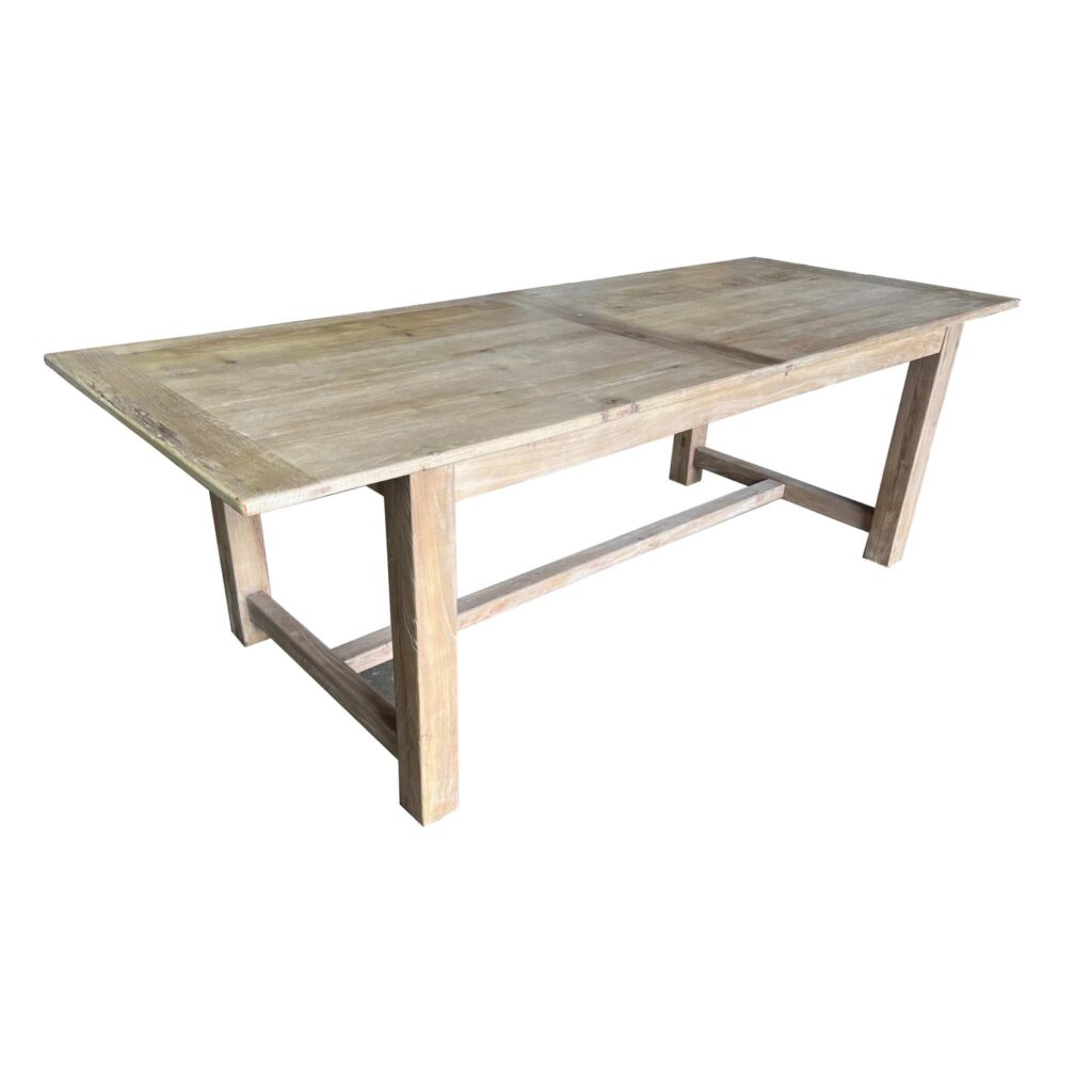 Bastien 240 CM Recycled Wooden Dining Table - Empress Homewares ...